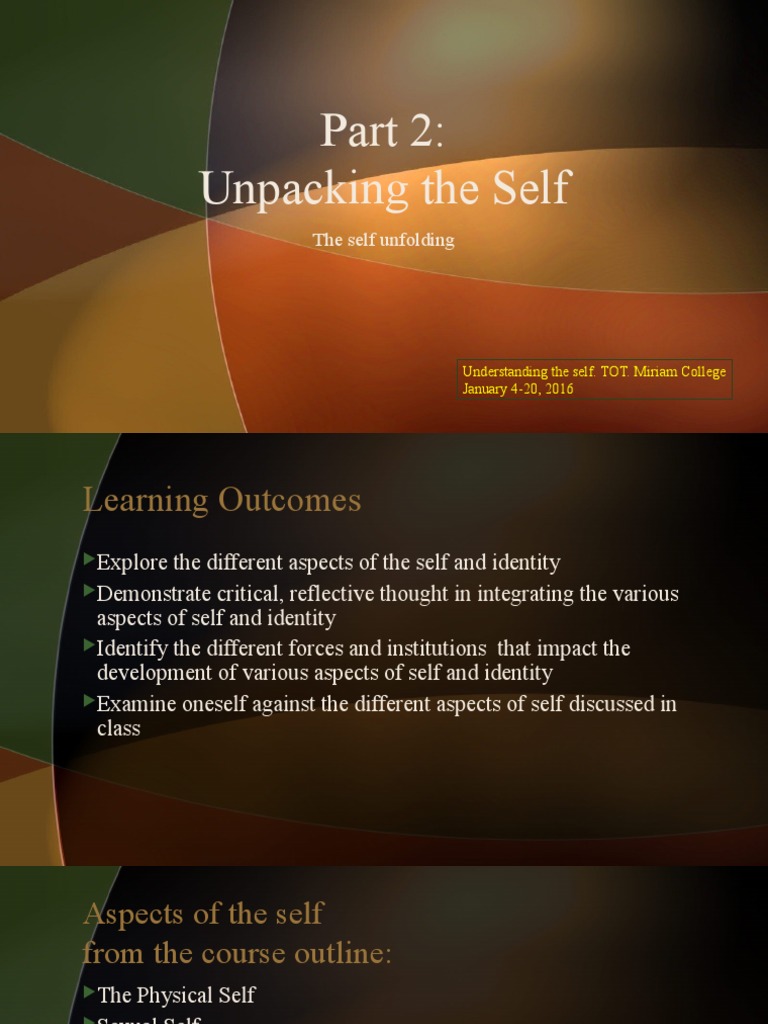Understanding the Multifaceted Self: An Exploration of the Physical ...