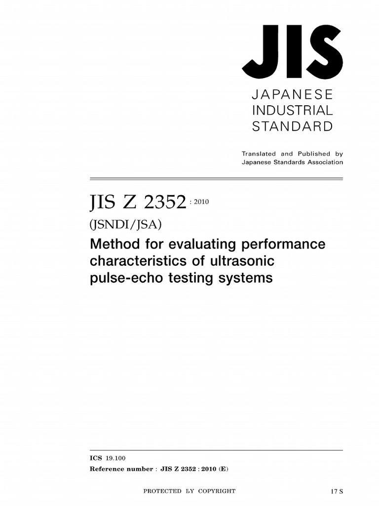 Jis Z2352-2010 PDF | PDF | Decibel | Calibration