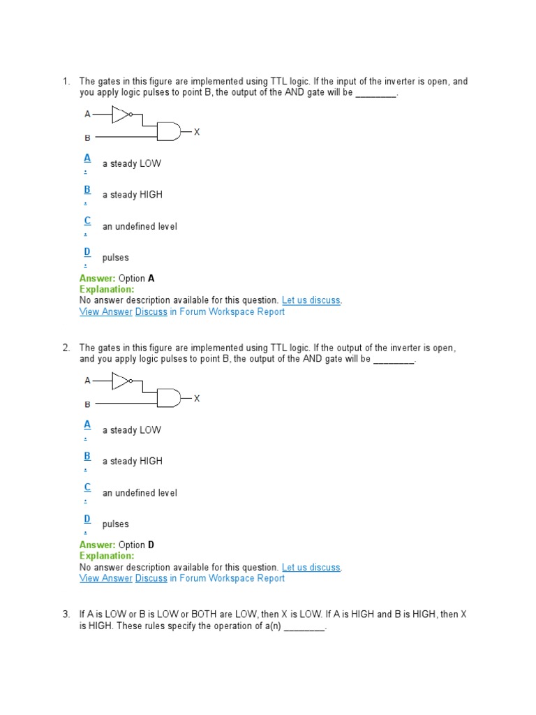 Logic Gates Fill Blank Space | PDF | Logic Gate | Electrical Circuits