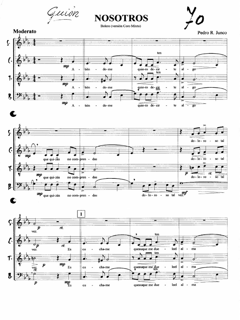 70 Nosotros Bolero Entera Pdf Pdf