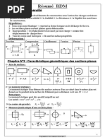 Résumé Et TD RDM Traction | PDF | Résistance des matériaux | Treillis ...