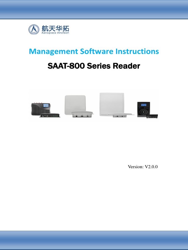 800 Series Reader Management Software Instructions | PDF | Installation ...