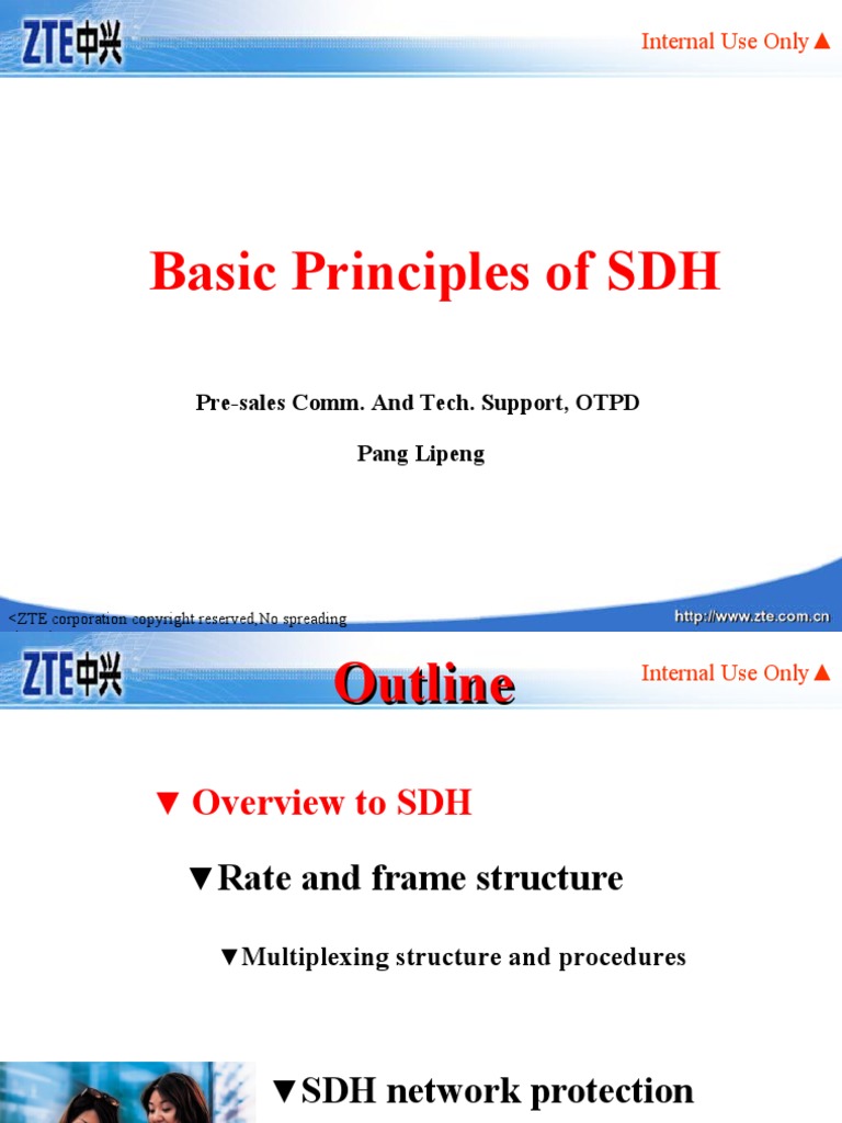 Training PPT, SDH Principle, 20040423 | PDF | Media Technology ...