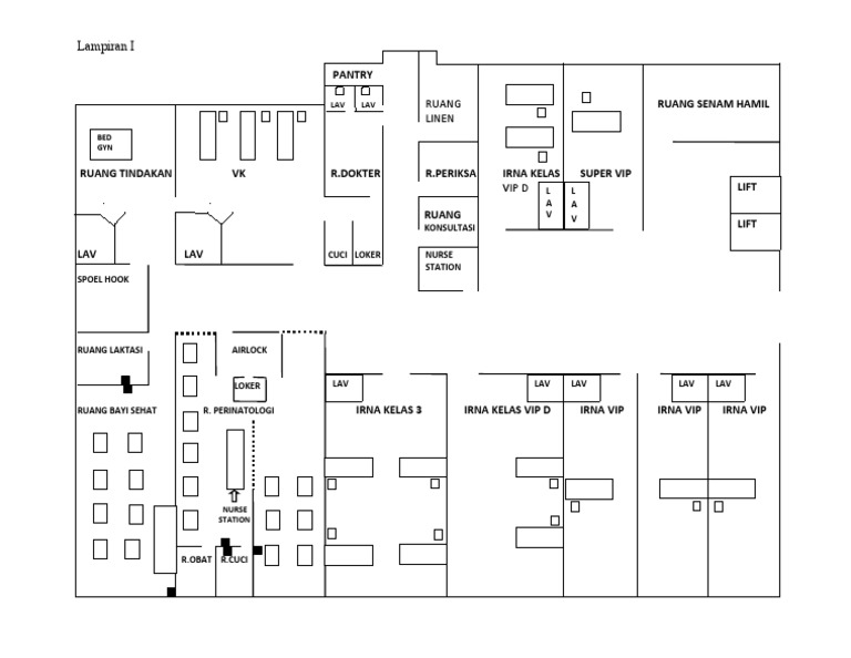 Lampiran I: Ruang Senam Hamil | PDF