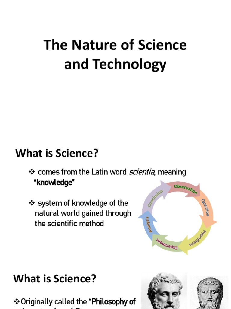 Lecture 1 - Definition and Nature of Science | PDF