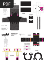 (Free) DIY Switch Template (Character #1) (Black & White + Color) | PDF