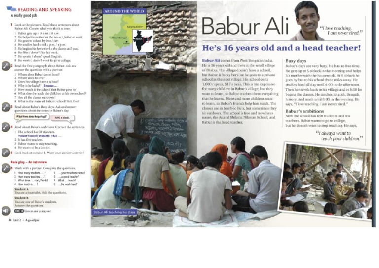 Reading 1 - Babur Ali PDF | PDF