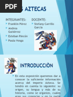 Mapa Conceptual de Los Aztecas | PDF | Civilización maya | Agricultura