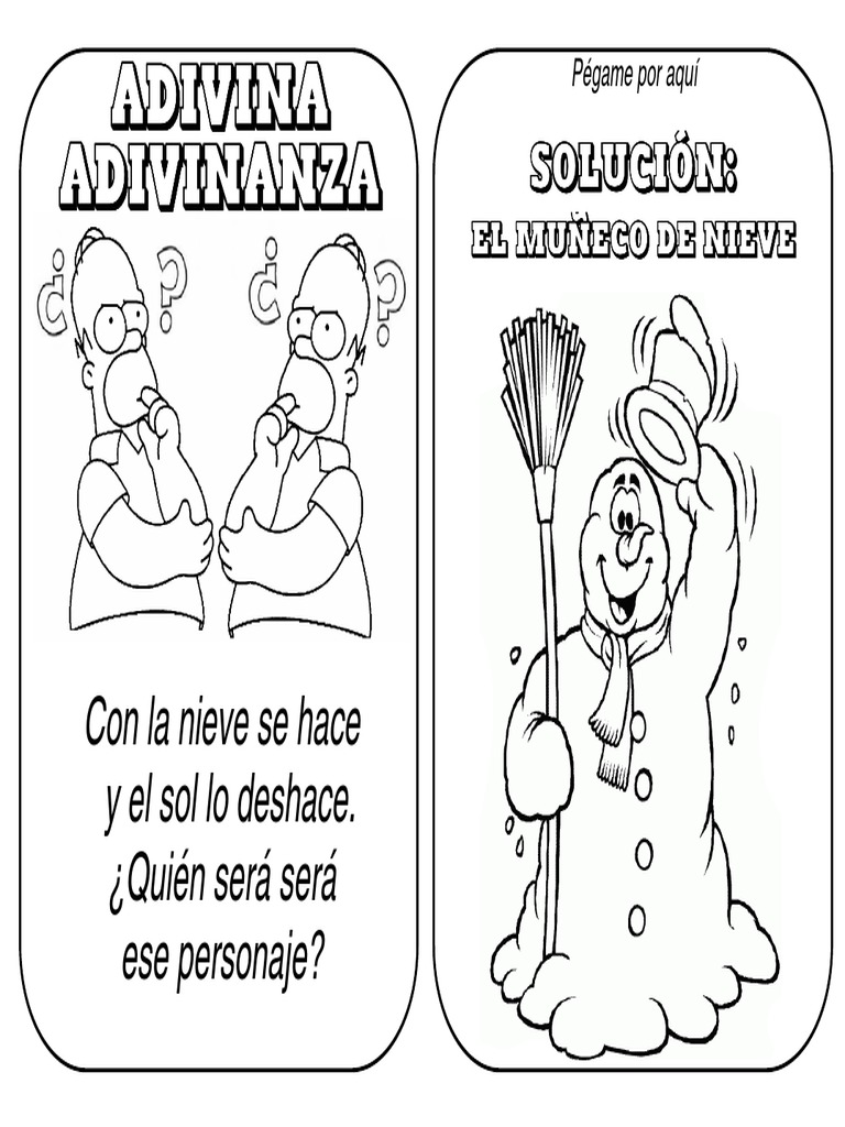 Adivinanzas Navidad | PDF | Navidad | Papá Noel