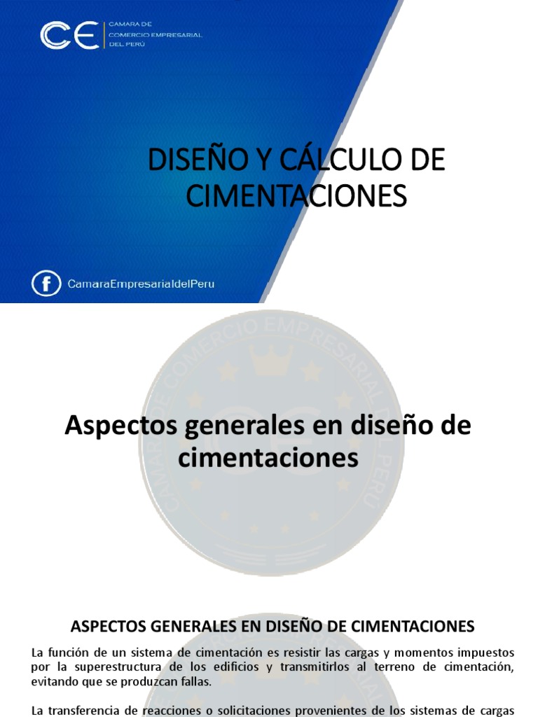 Diseño y Cálculo de Cimentaciones | PDF | Fundación (Ingeniería) | Doblar