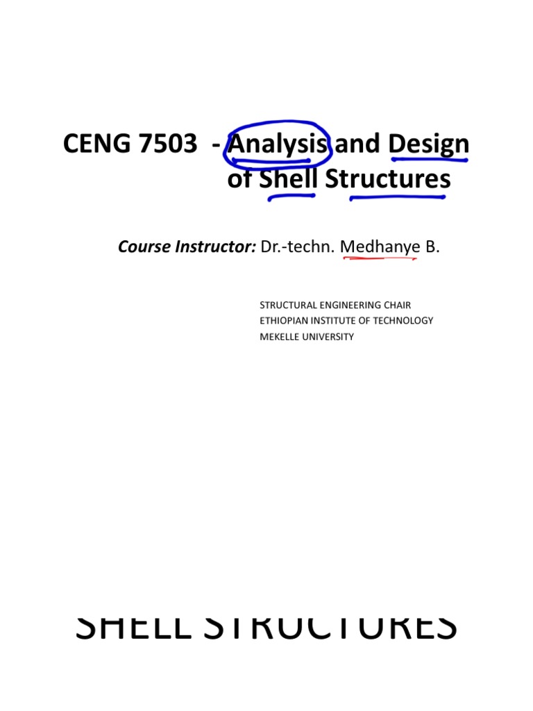 Shell All Chaps Annotated-1 PDF | PDF | Bending | Stress (Mechanics)