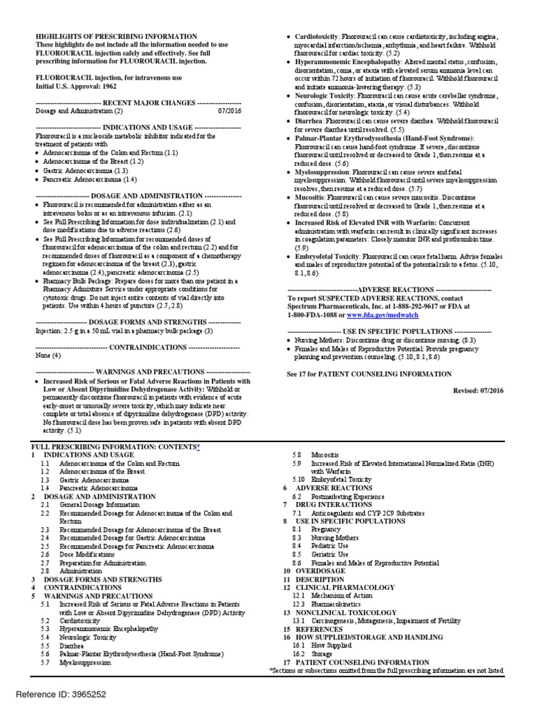 Reference ID: 3965252: WWW - Fda.gov/medwatch | PDF | Dose ...