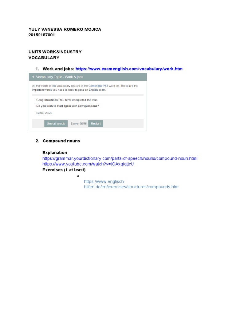 Portafolio 2 Ingles | PDF | Linguistic Morphology | Cognitive Science