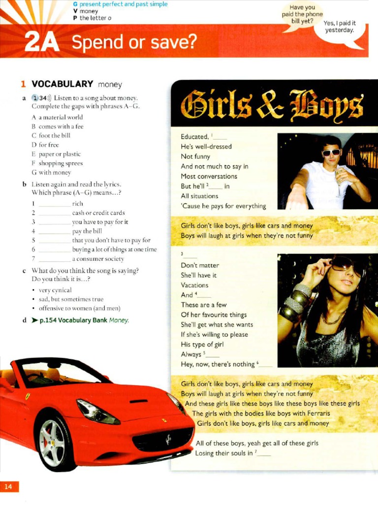 English File Intermediate 15 17 | PDF | Money | Banking