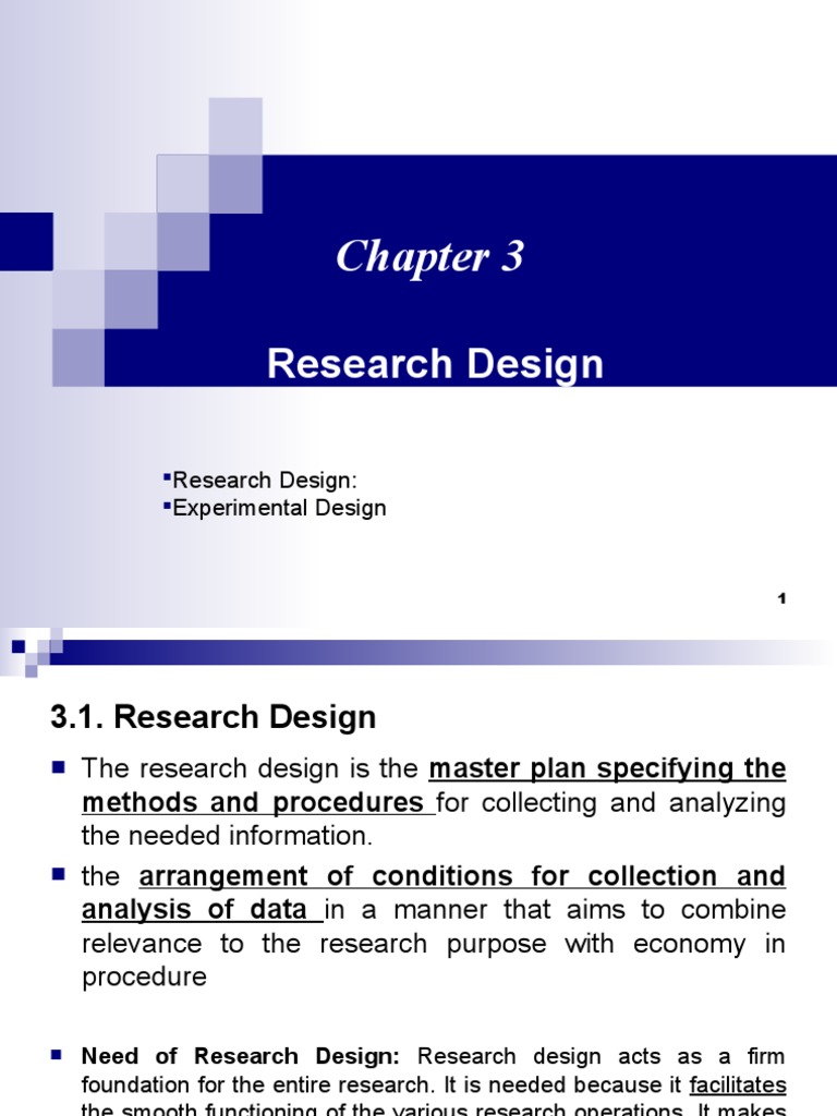 Chap 3 Research Design | PDF | Sample Size Determination | Sampling ...
