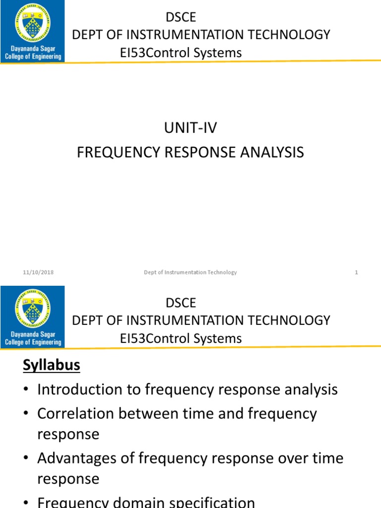 Frequency Response Analysis | PDF | Signal Processing | Applied Mathematics