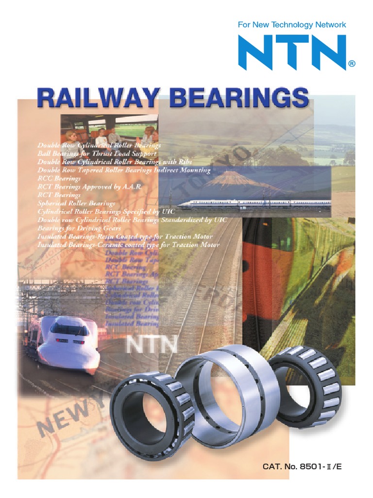 Railway Bearings 8501-Ii PDF | PDF | Bearing (Mechanical) | Train