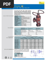 Master Flo Choke Valve Catalogue | PDF | Valve | Actuator