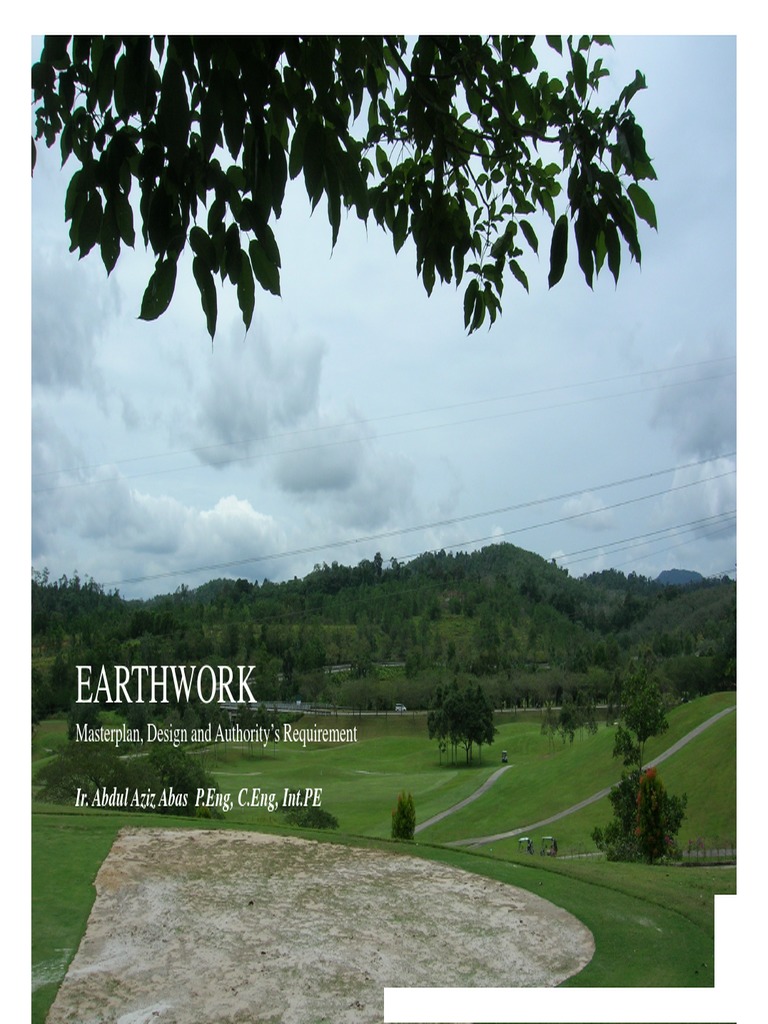 Earthwork Design & Planning Guide | PDF | Geotechnical Engineering ...