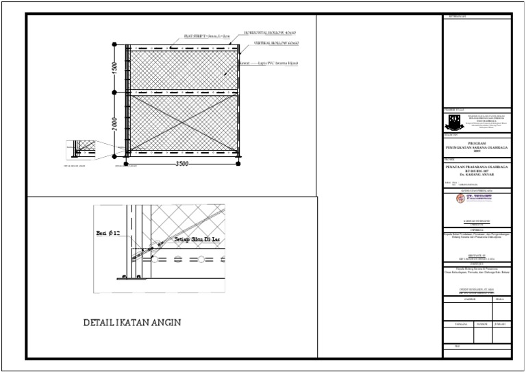 RT005RW007 Detail Penangkap Angin | PDF