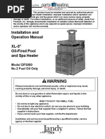 Jandy Heaters LXI Manual | PDF | Hvac | Valve
