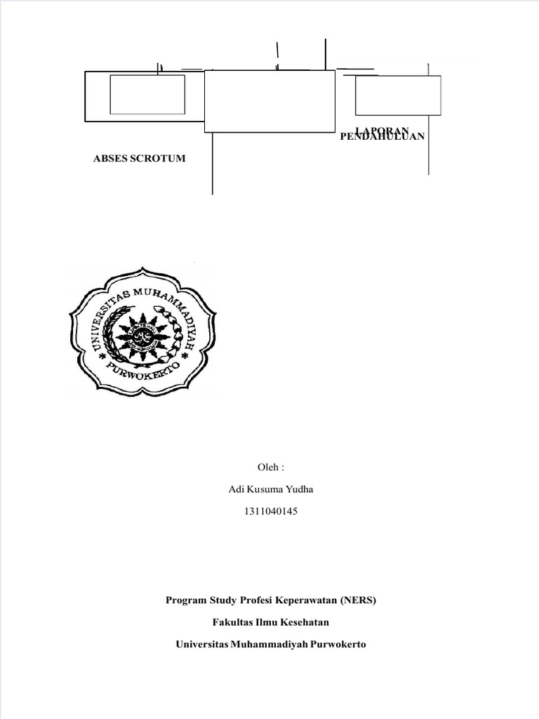 Panduan Abses Skrotum: Penyebab & Gejala | PDF | Kesehatan Holistik ...