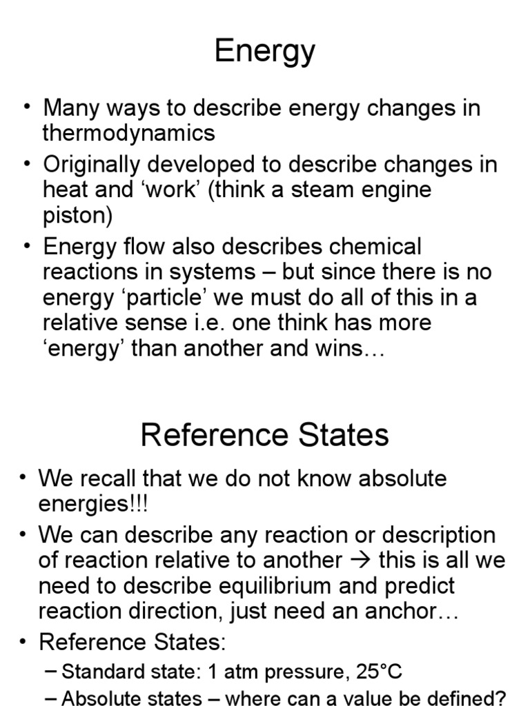 Understanding Free Energy Concepts | PDF | Chemical Equilibrium | Heat