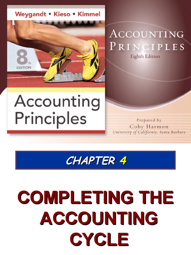 Ch04 - COMPLETING THE ACCOUNTING CYCLE | PDF | Balance Sheet | Debits And Credits