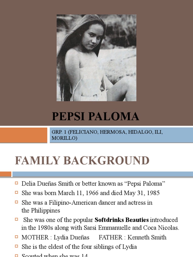 Pepsi Paloma Diary