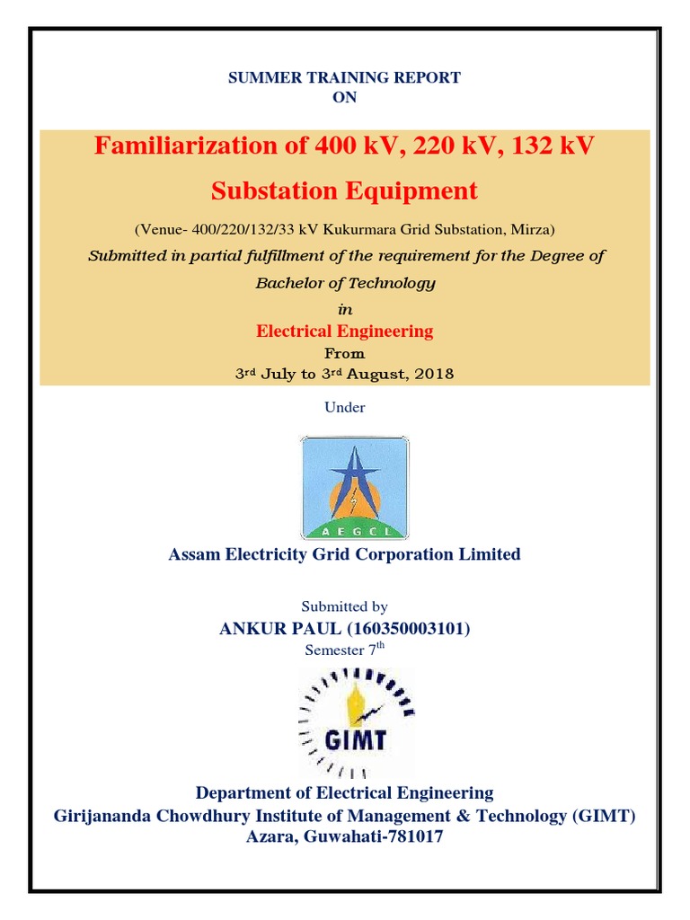 132kV 220kV 400kV Grids and Substation Equipment | PDF