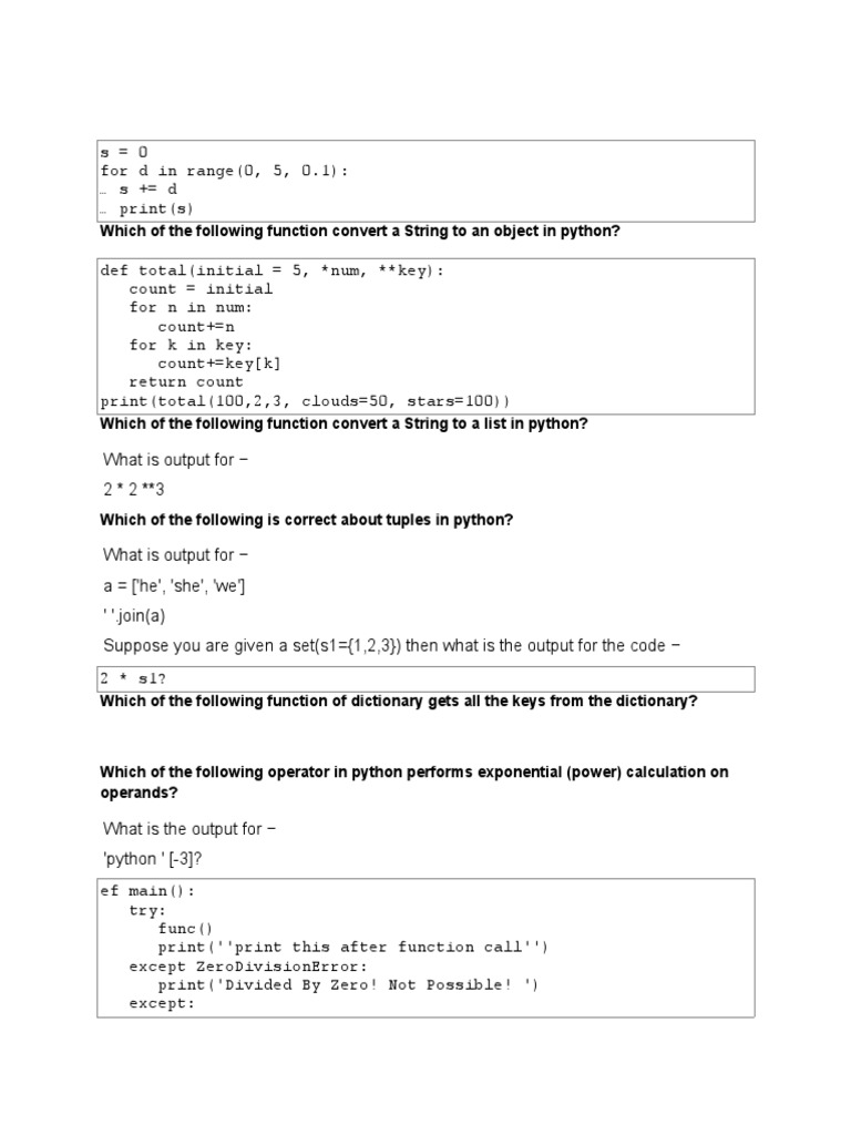What Is Output For 2 2 3 | Download Free PDF | Integer (Computer ...