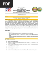 Action Plan Brigada Eskwela 2025 2026 | PDF | Learning