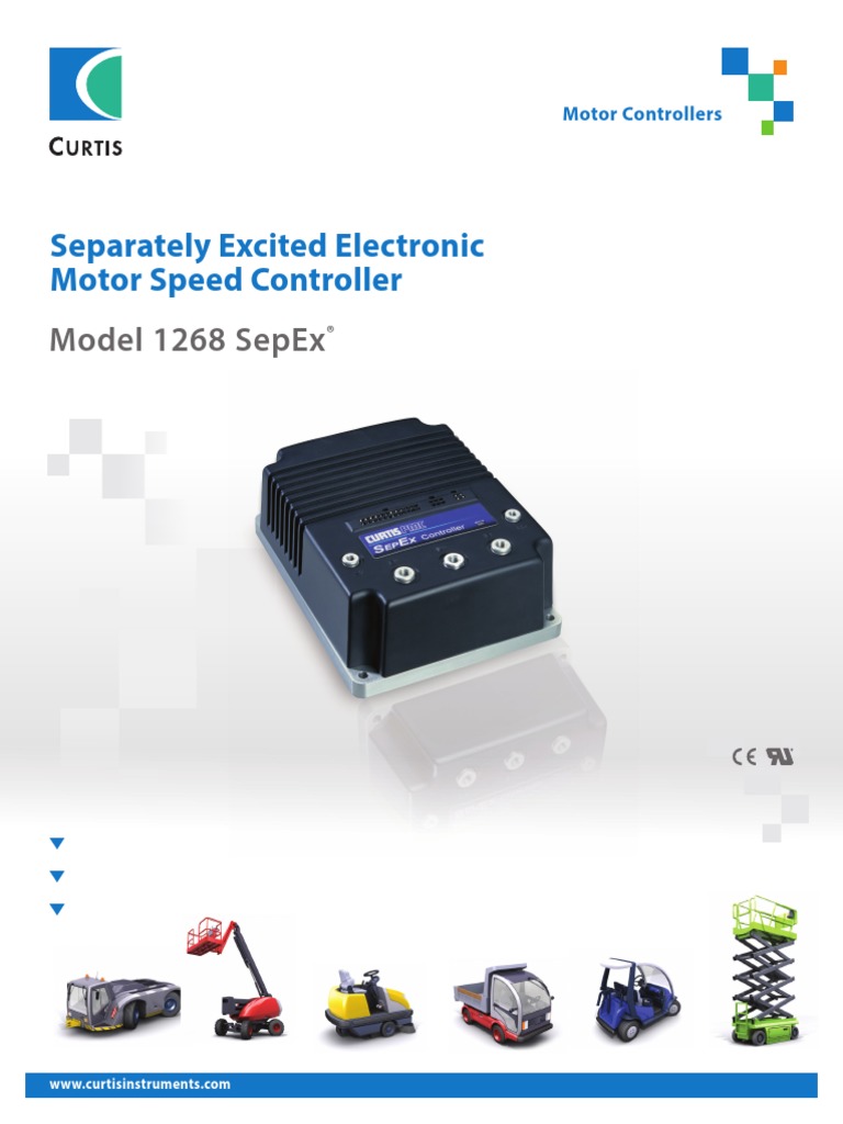Separately Excited Electronic Motor Speed Controller: Model 1268 Sepex ...