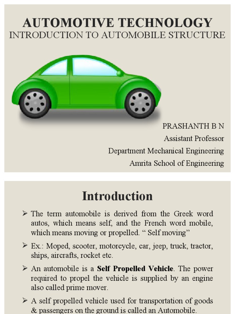 Structure-Chasis and Frame | PDF | Car | Automotive Technologies
