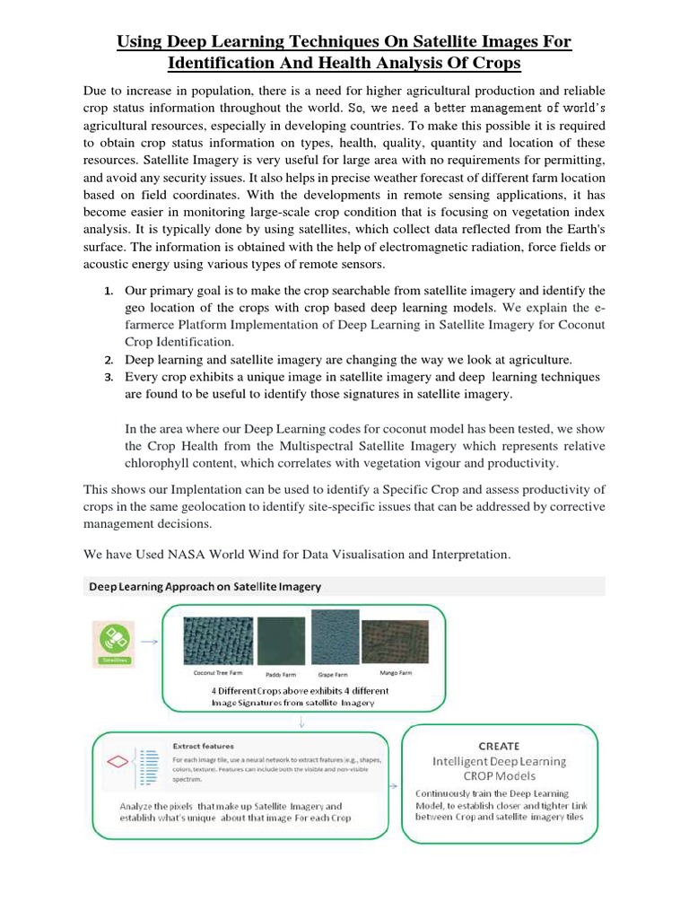 Research Proposal | PDF | Satellite Imagery | Remote Sensing