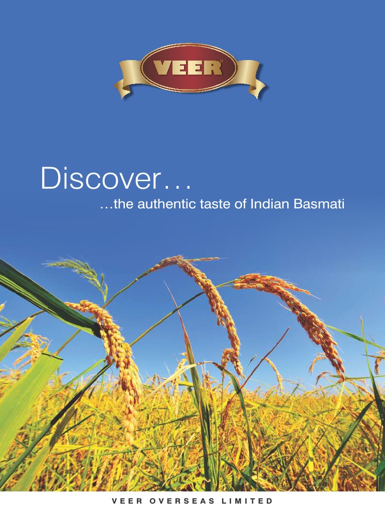 Veer Rice - Brochure | PDF | Rice | Food And Drink