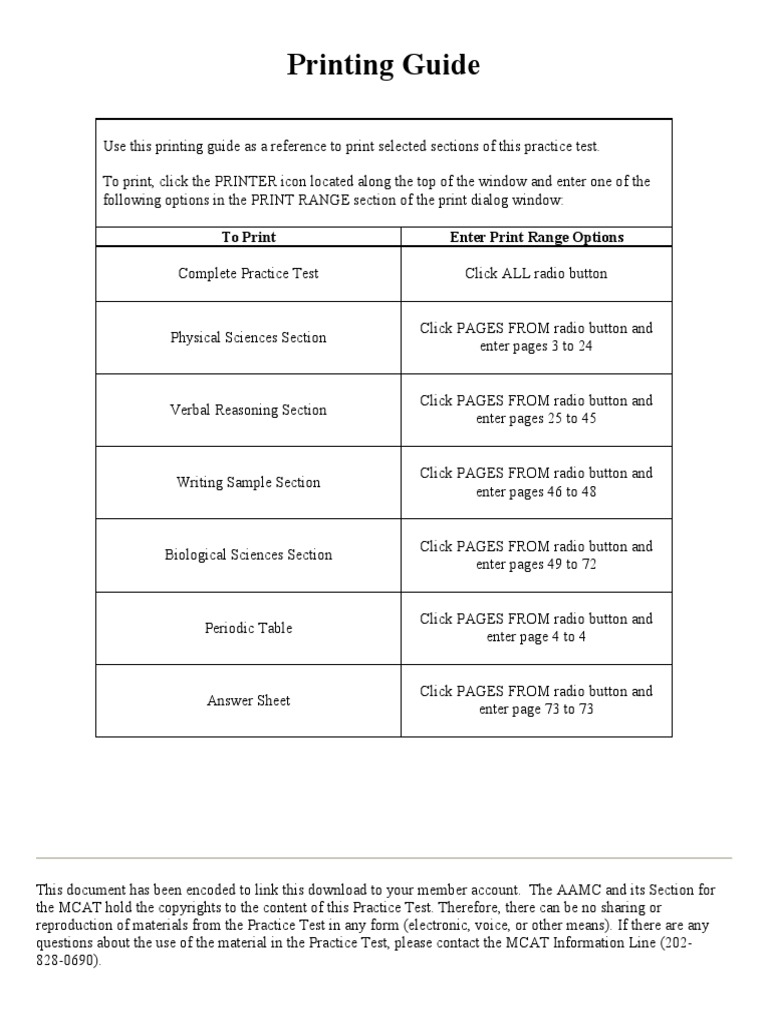 Printing Guide: To Print Enter Print Range Options | PDF | Atomic ...