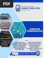 Purposive Communication Module | PDF | Communication | Nonverbal ...