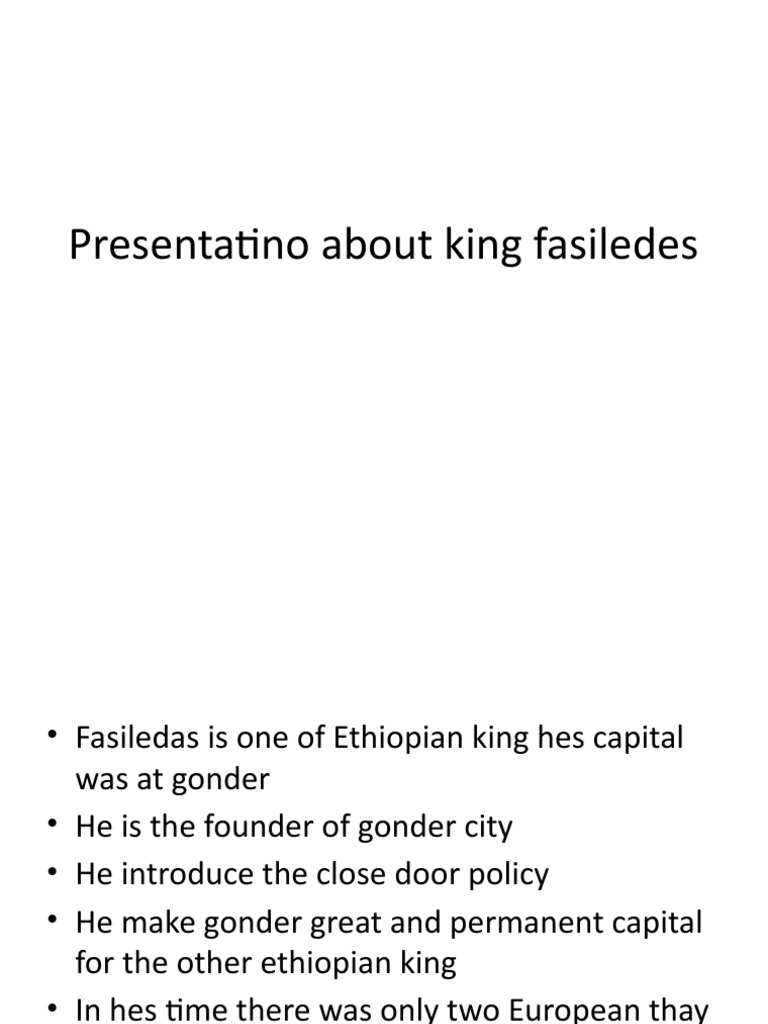 King Fasiledes and Gondar's Legacy | PDF | Travel