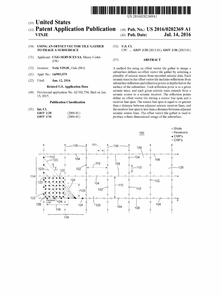 Using An Offset Vector Tile Gather To Image A Subsurface | PDF