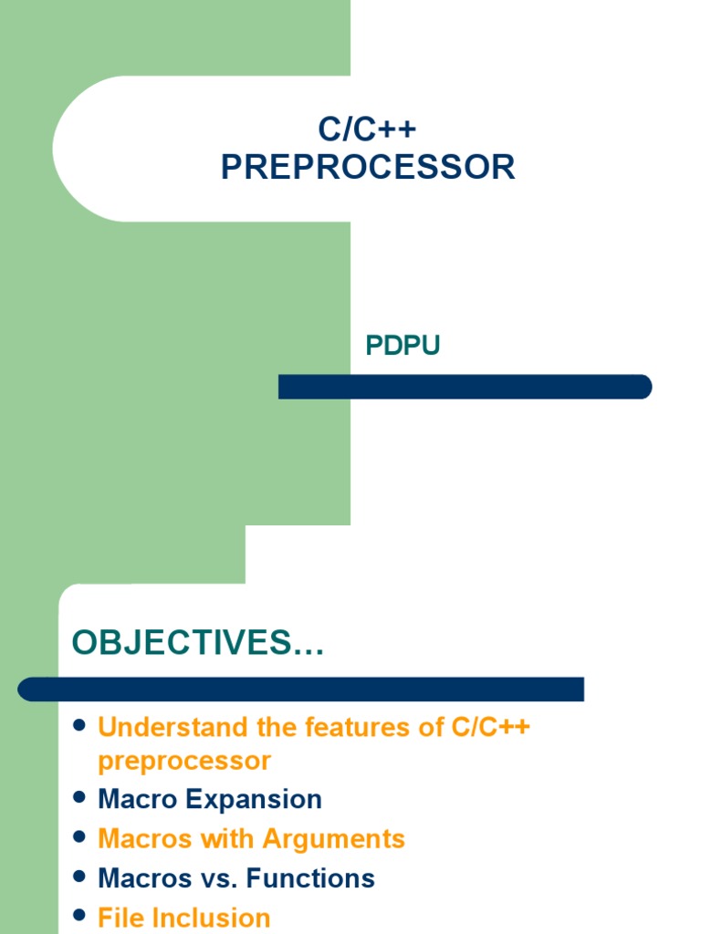 11 Preprocessor Pdf Macro Computer Science Subroutine