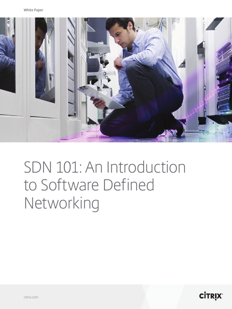 Introduction To Software Defined Networking | PDF | Computer Network ...