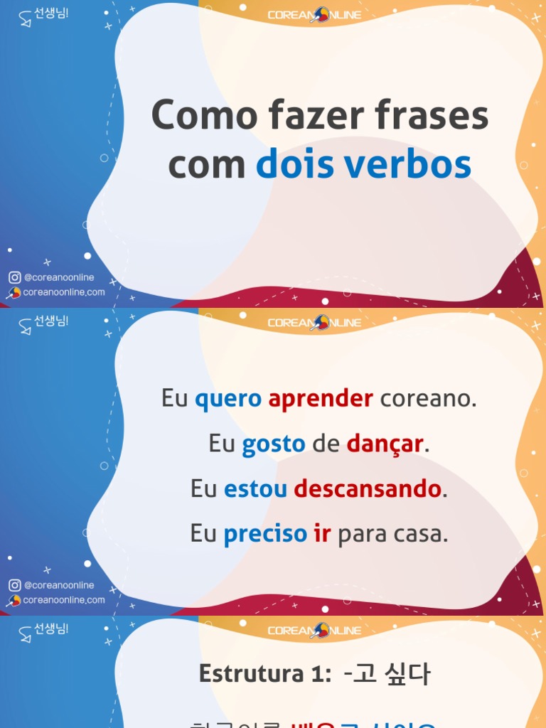 Coreano Online - Apostila (Curso) | PDF