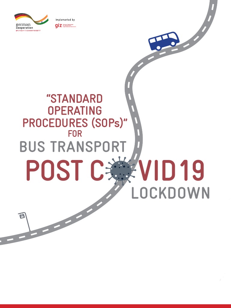 "Standard Operating Procedures (Sops) ": Bus Transport | PDF | Bus ...