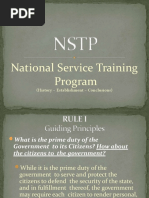 NSTP Law RA 9163 | PDF