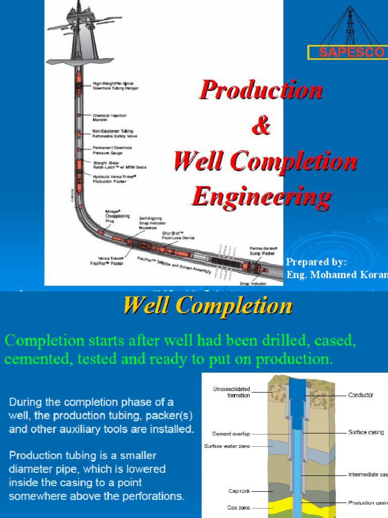 Completion Engineering | PDF | Casing (Borehole) | Drilling Rig