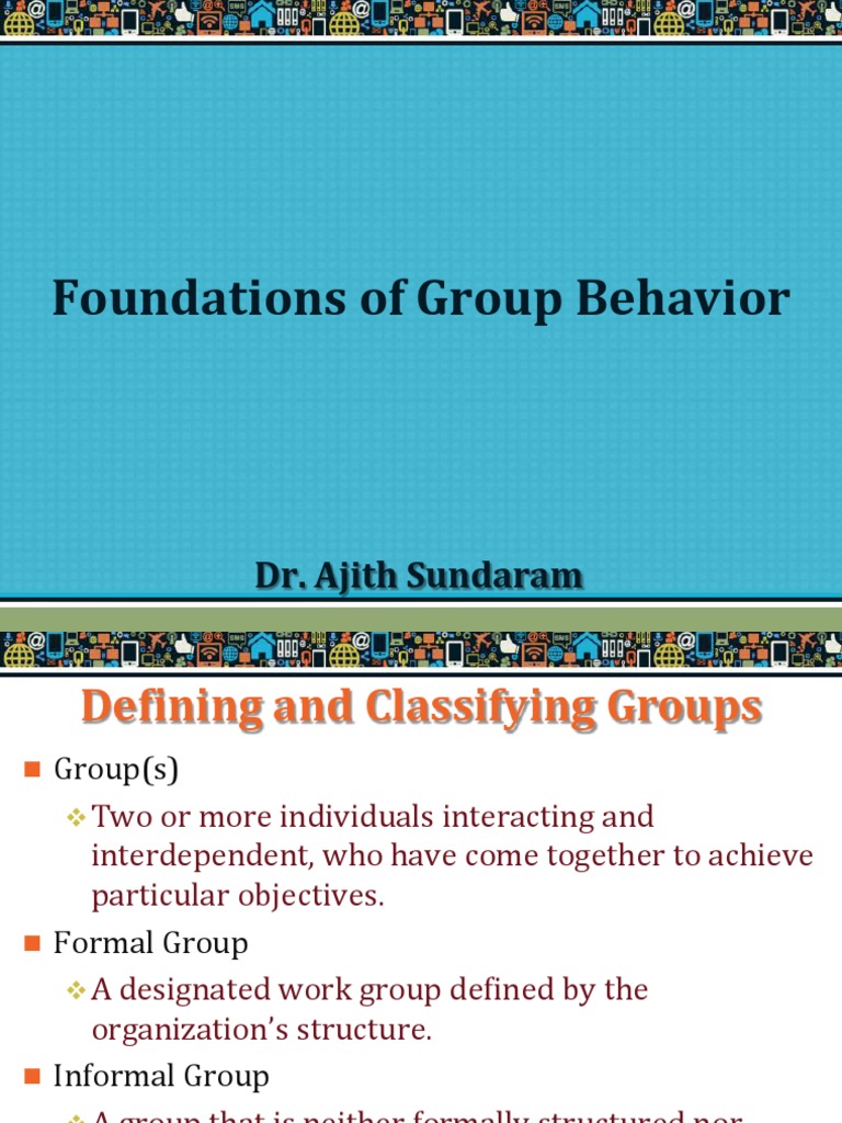 Foundations of Group Behavior | PDF | Group Decision Making | Conformity