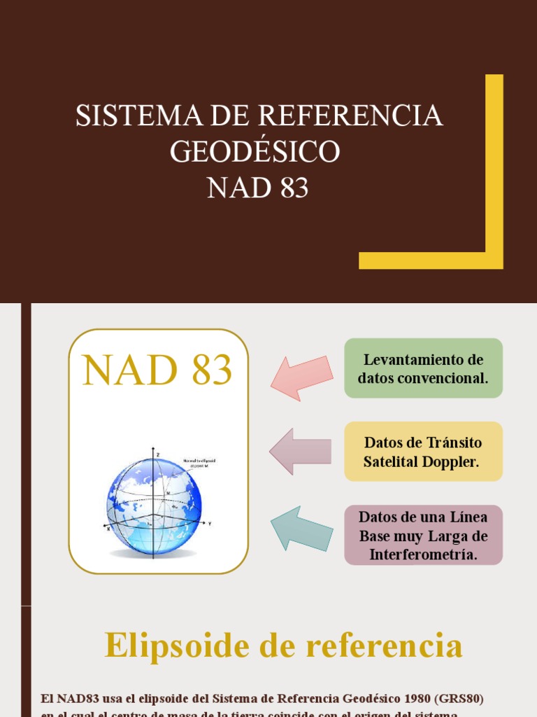 NAD-83.-Presentación-final.-PPT..pptx | PDF | Geodesia | Geofísica