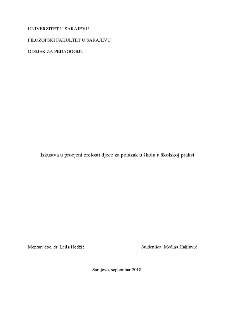 Medina Halilovic | PDF