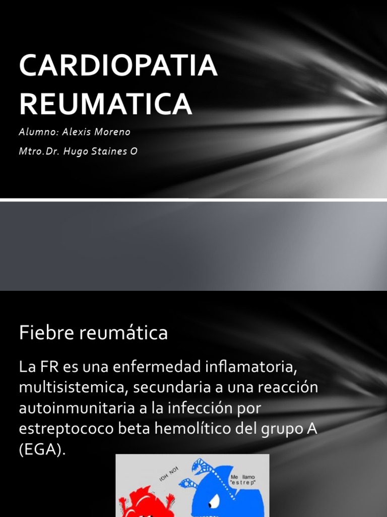 Cardiopatia Reumatica | PDF | Rtt | Ciencias de la Salud